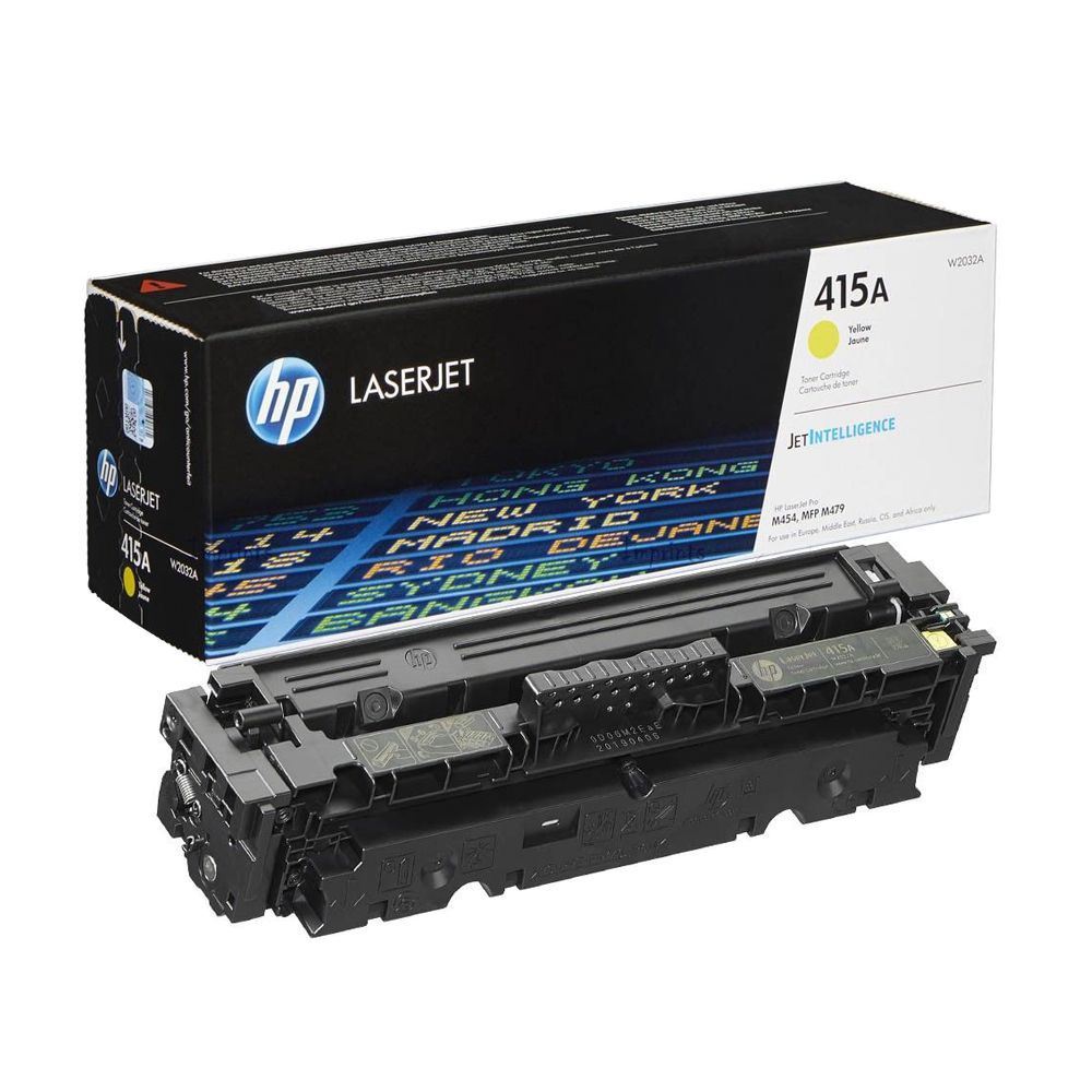 HP 415A Yellow Original Toner Cartridge (W2032A) | Red Bus Cartridges